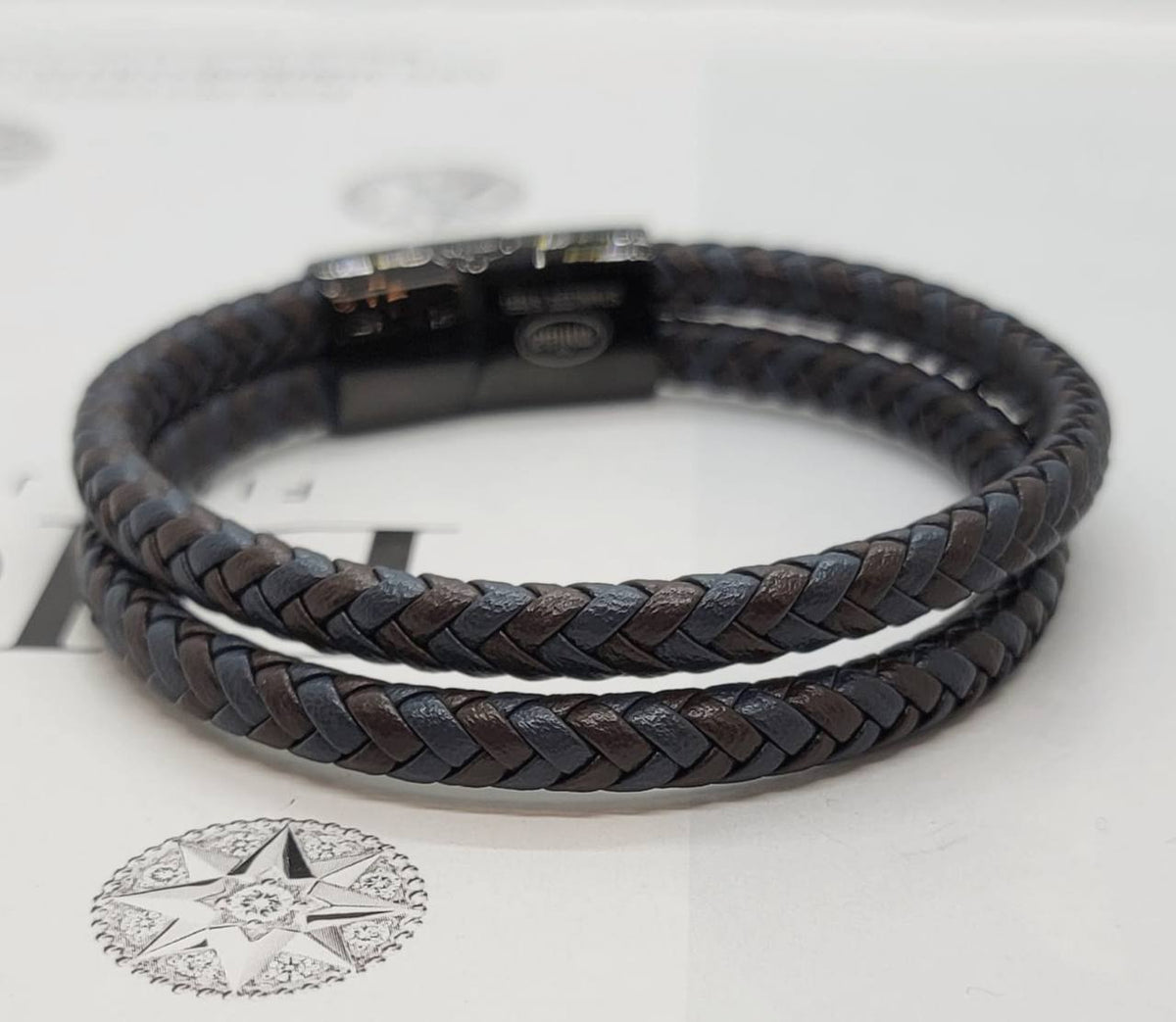 Double Braided Adonis bracelet for men – Butina Design