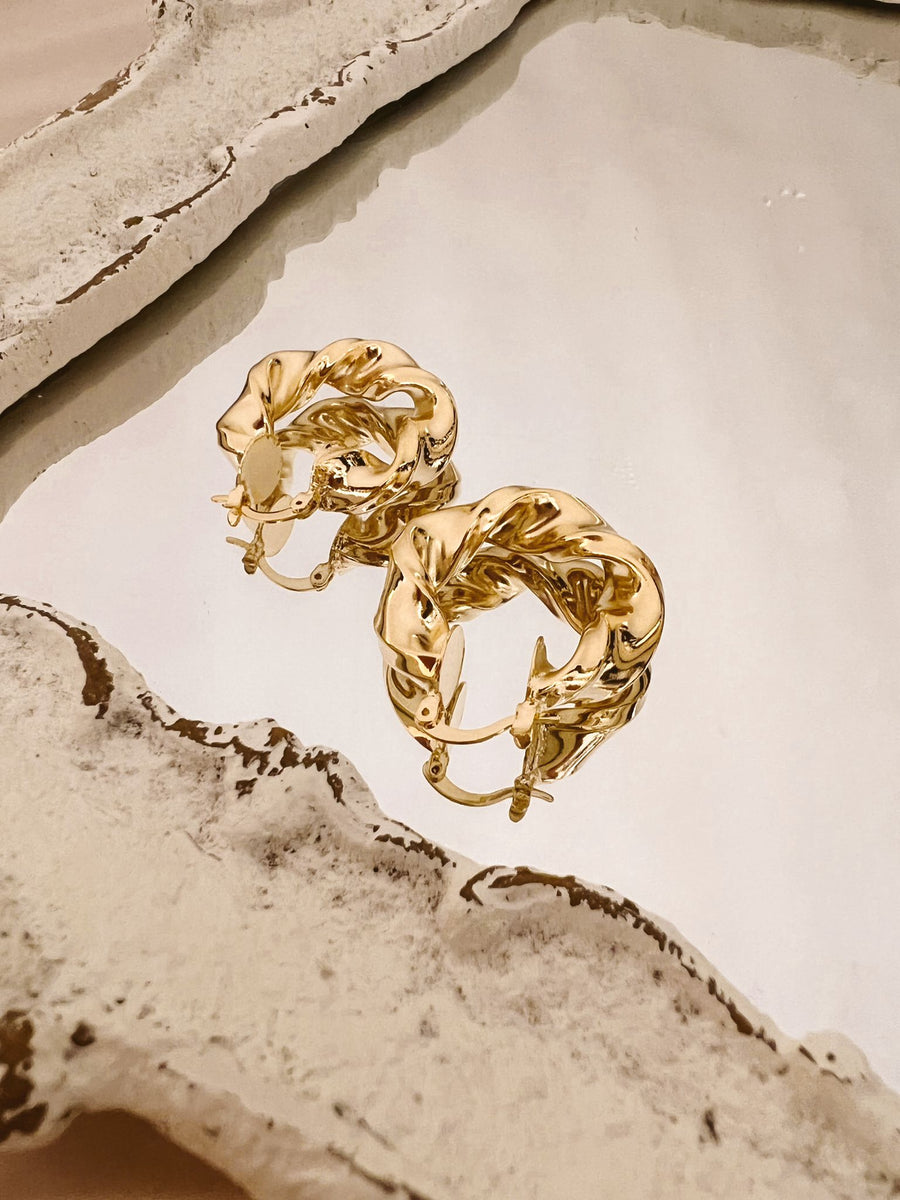 Luxury Hoop Earring – Butina Design