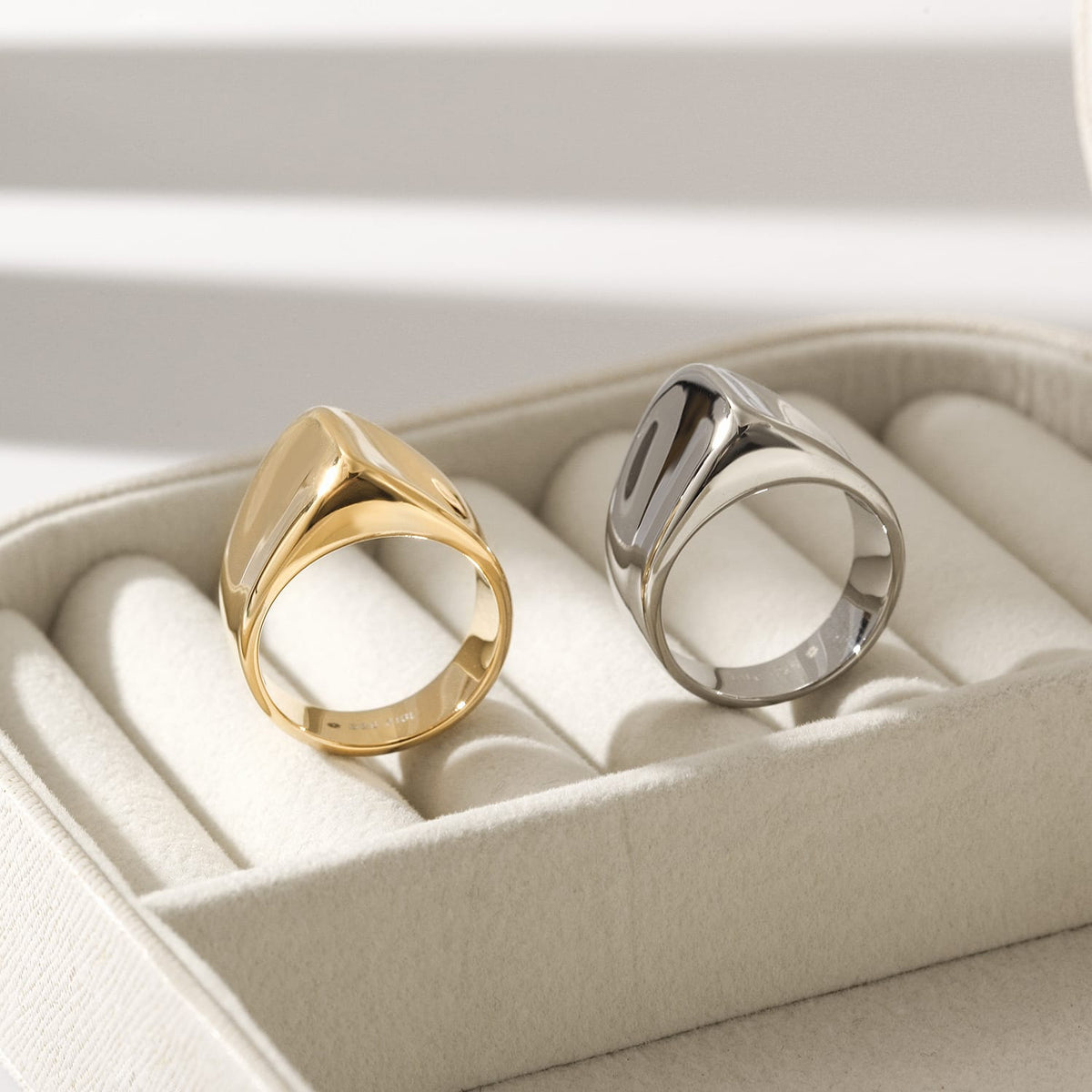 Stainless Steel Dallas Ring color Silver – Butina Design