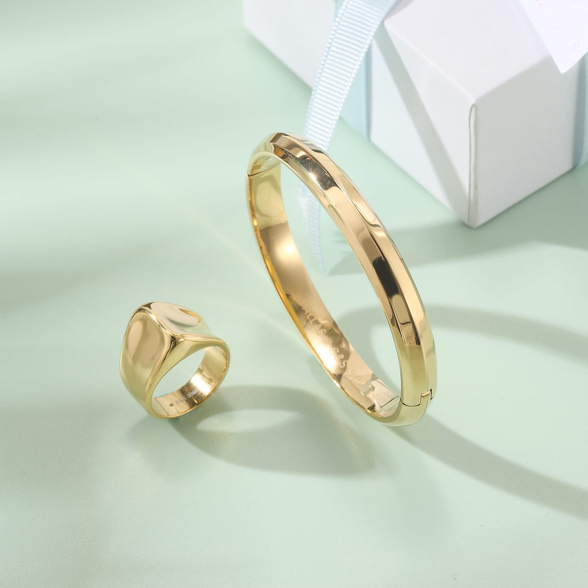 Stainless Steel gold Dallas Bracelet – Butina Design