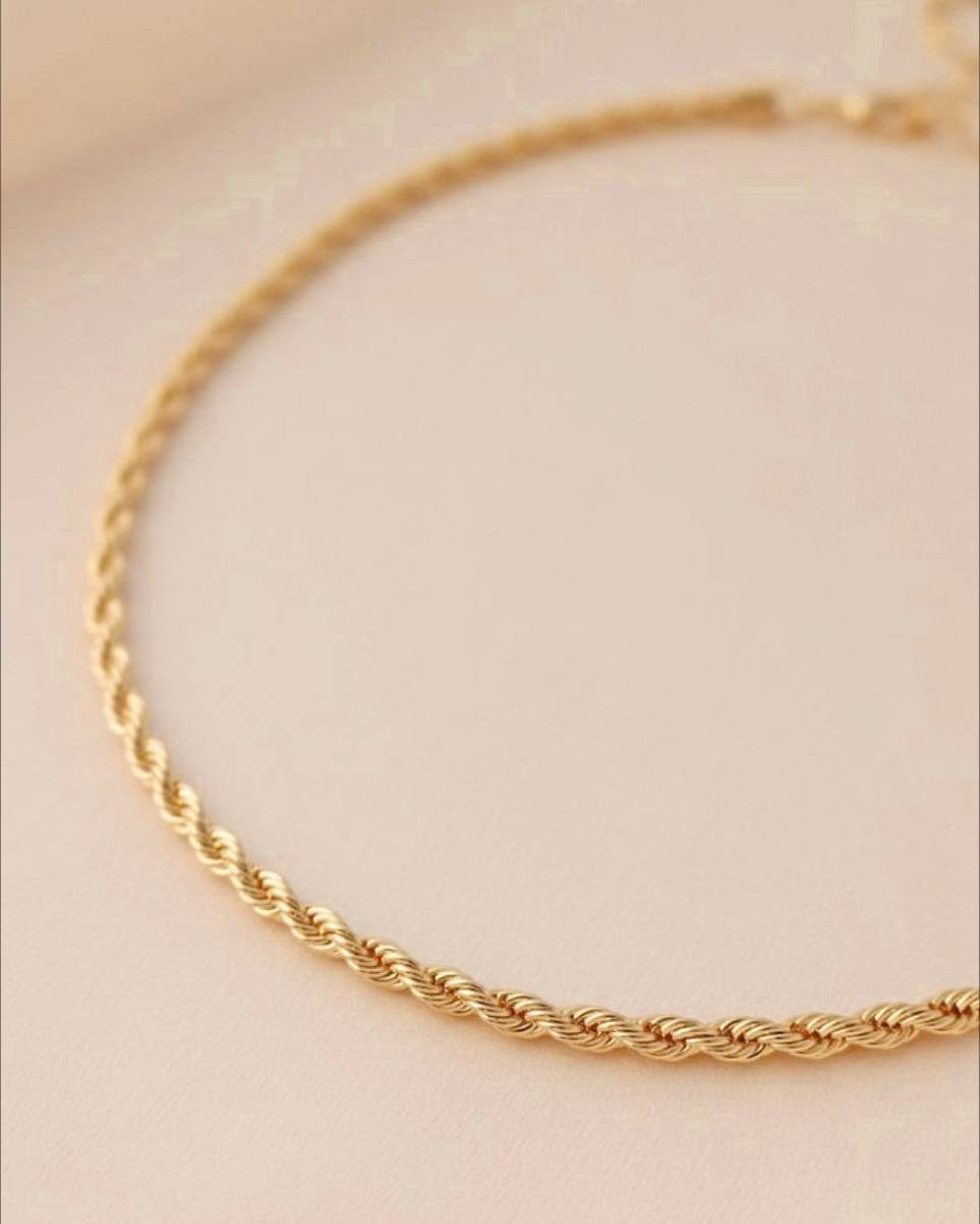 Twisted Rope Chain – Butina Design